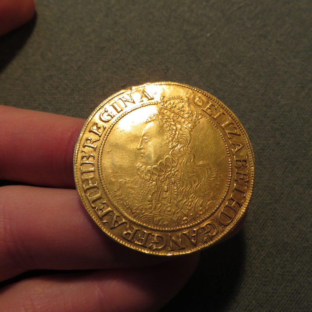Elizabeth I 1555-1603AD Gold Pound Sixth Issue - Silbury Coins ...