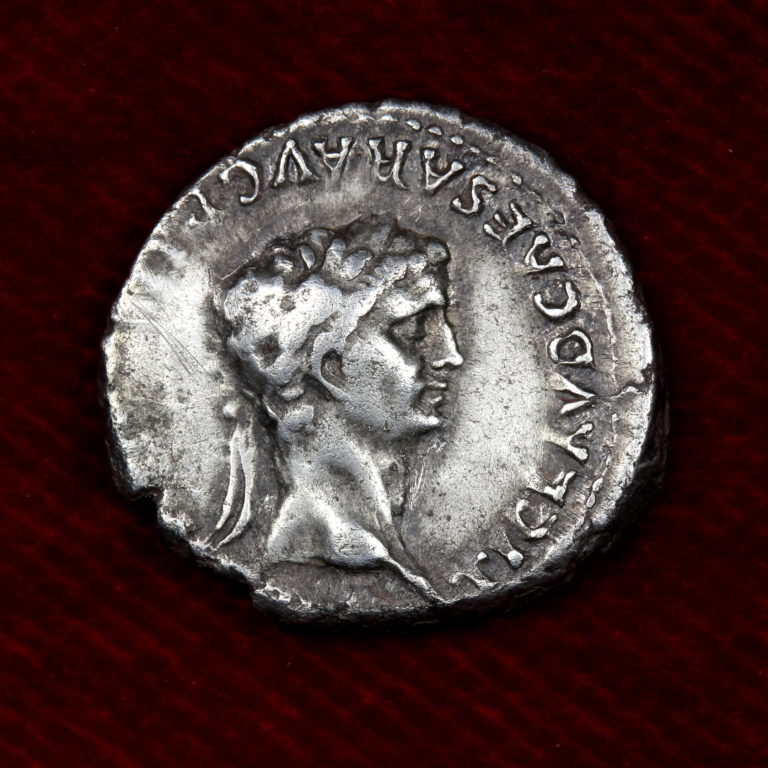 Claudius 41-54AD Silver Denarius Rome The Twelve Caesars - Silbury ...
