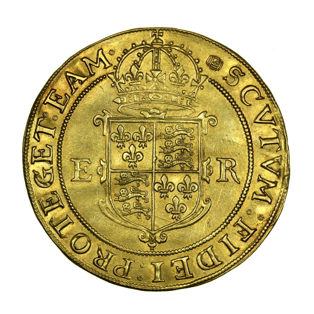 Elizabeth I 1555-1603AD Gold Pound Sixth Issue - Silbury Coins ...