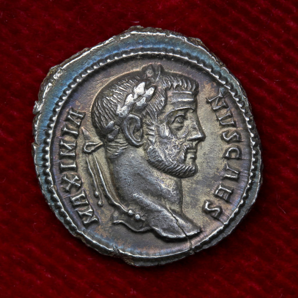 Galerius as Caesar 305-311AD Silver Argenteus - Silbury Coins : Silbury ...