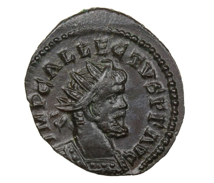 Allectus 293-296AD (British usurper) Bronze Antoninianus, London ...