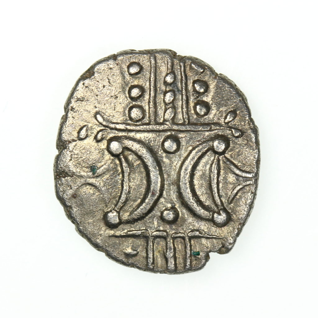 Iceni Ecen 10-43AD Silver Unit Ecen Trefoil - Silbury Coins : Silbury Coins