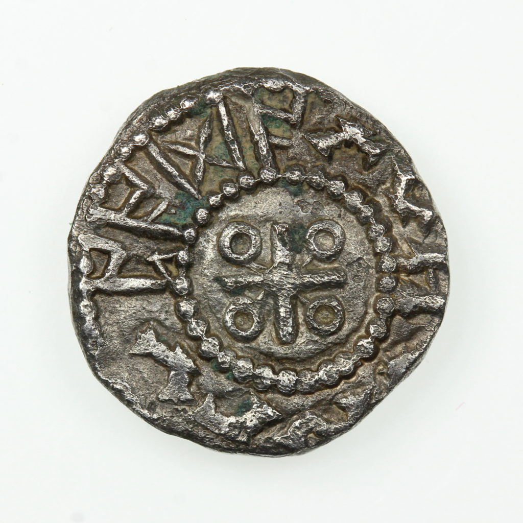 Anglo Saxon Base Gold Thrymsa Transitional Pada type 655-685AD ...