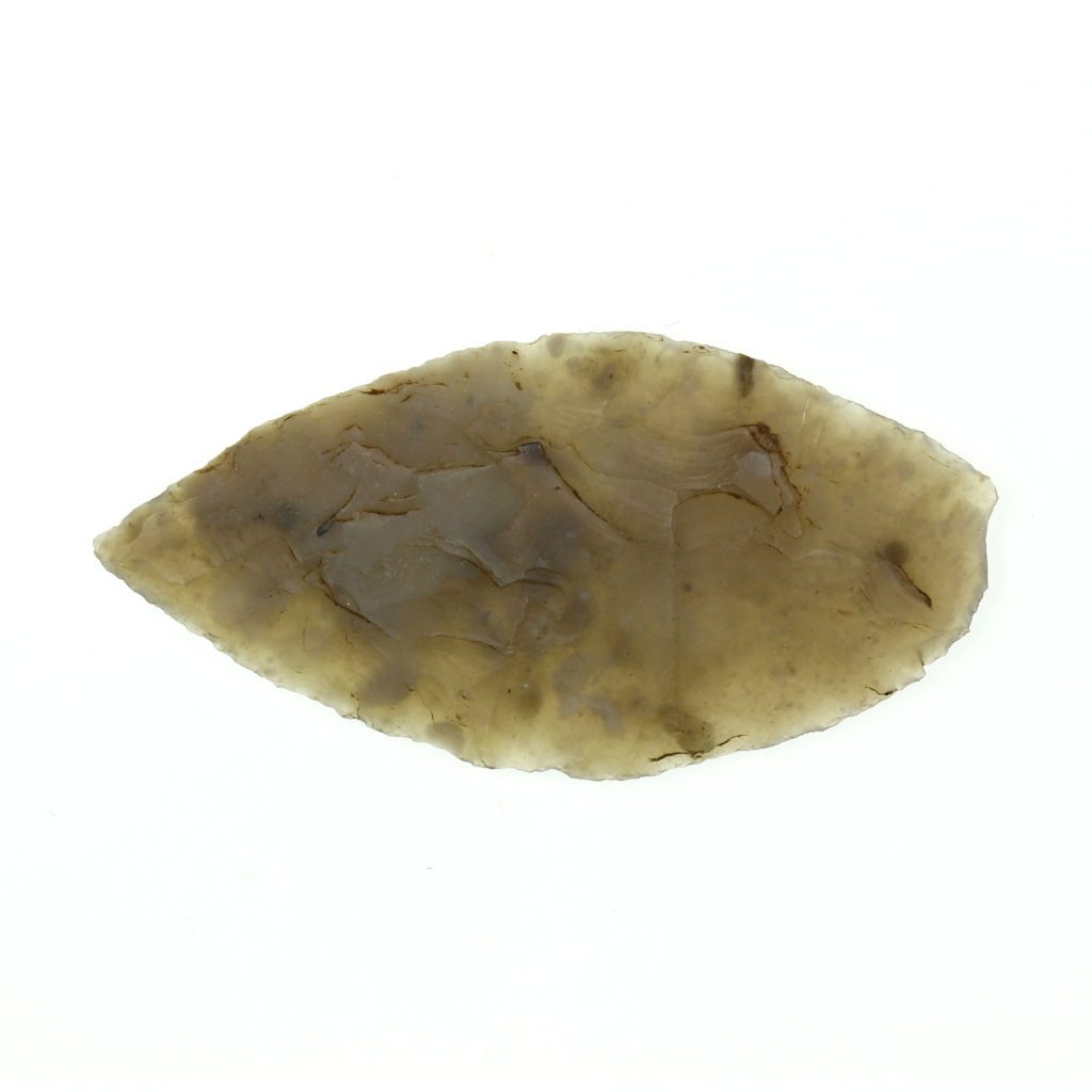Neolithic Britain 3500-2000BC Flint Leaf shaped Arrowhead - Silbury ...
