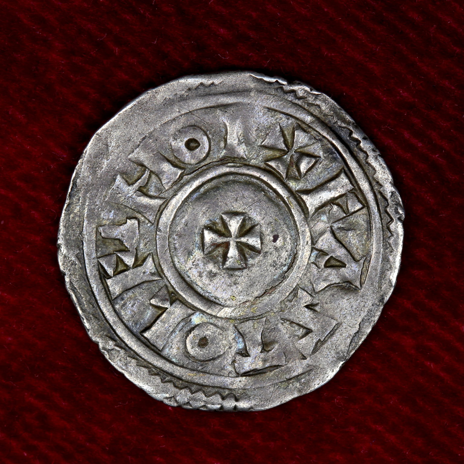 Eadgar 959-975AD Silver Penny Small Cross each side, York - Silbury ...