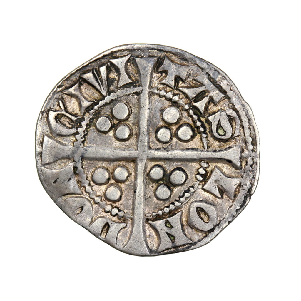 Edward II 1307-1327AD Silver Penny Long Cross type London Class 11a - Silbury Coins : Silbury Coins