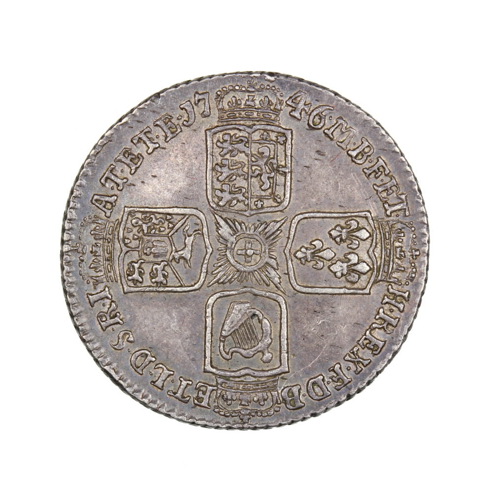 George II AD 1727-1760 Silver Sixpence AD 1746 - Silbury Coins ...