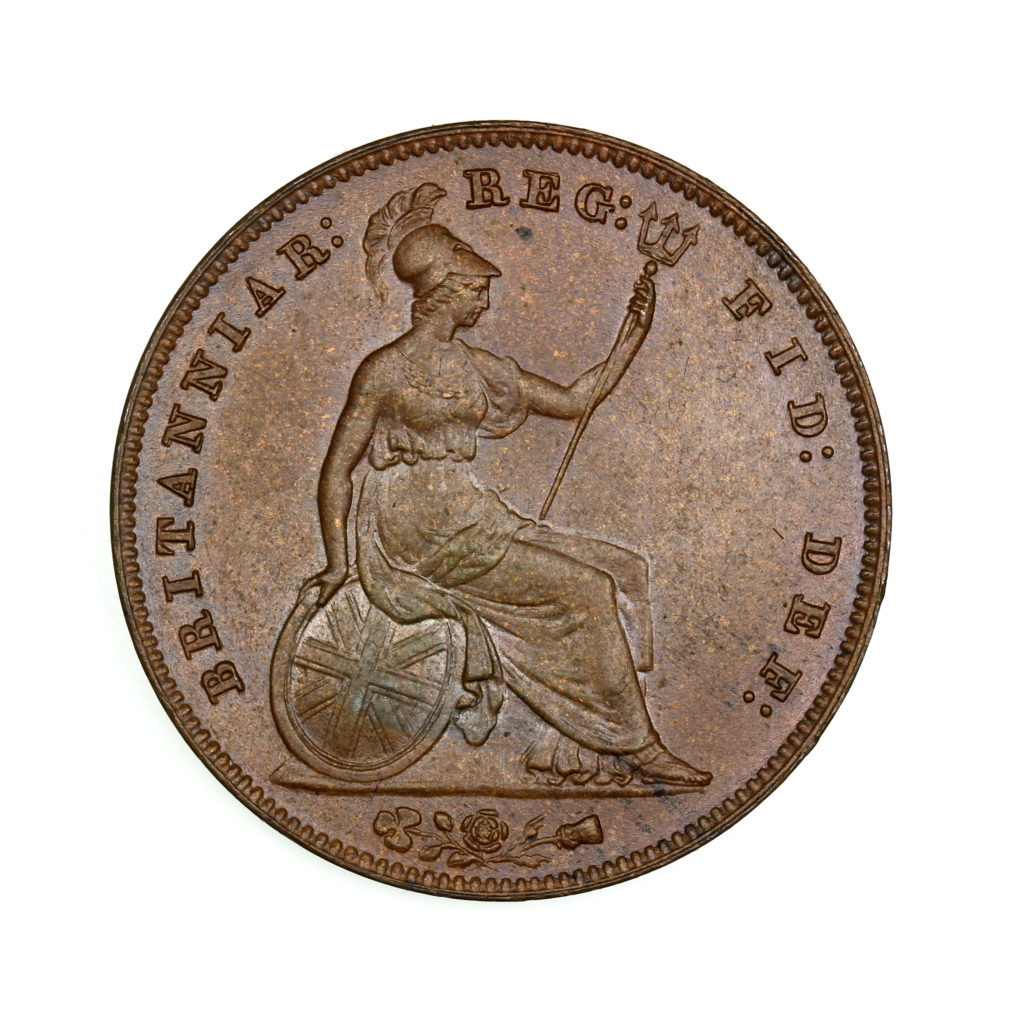 Victoria AD 1837-1901 Copper Penny AD 1854 - Silbury Coins : Silbury Coins