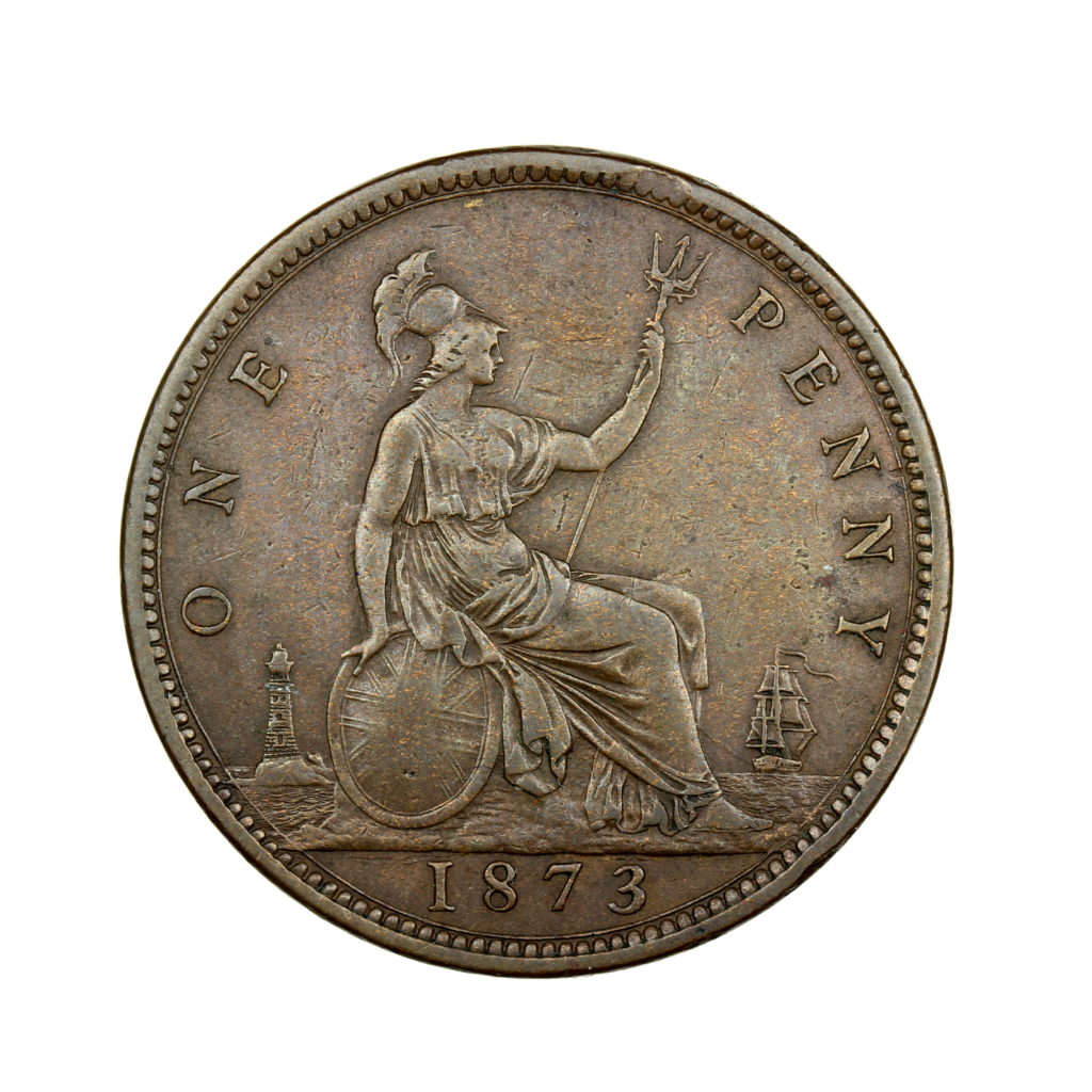 Victoria 1837-1901AD Bronze Penny 1873AD - Silbury Coins : Silbury Coins