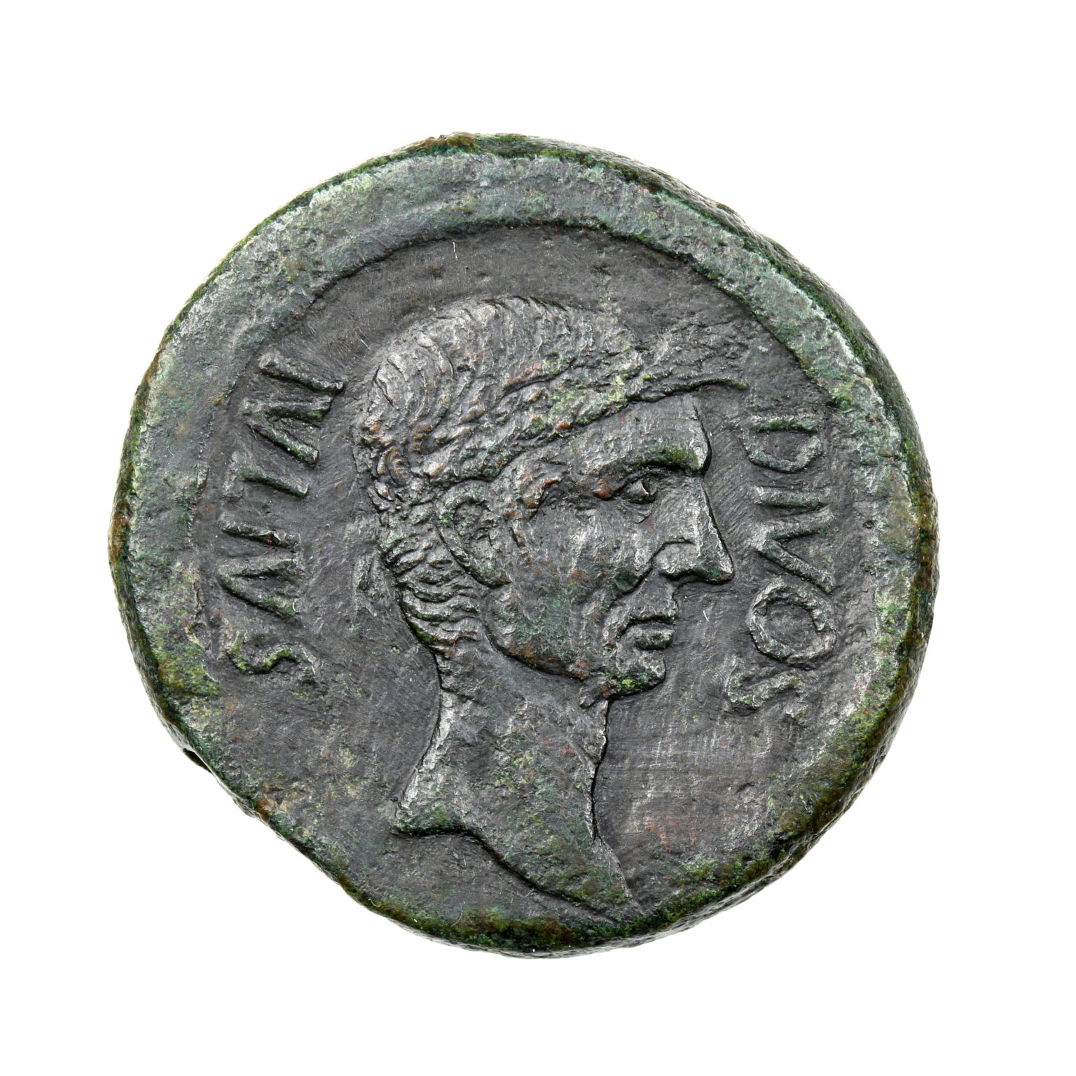 Octavian & Julius Caesar 38BC The Twelve Caesars Bronze Dupondius ...