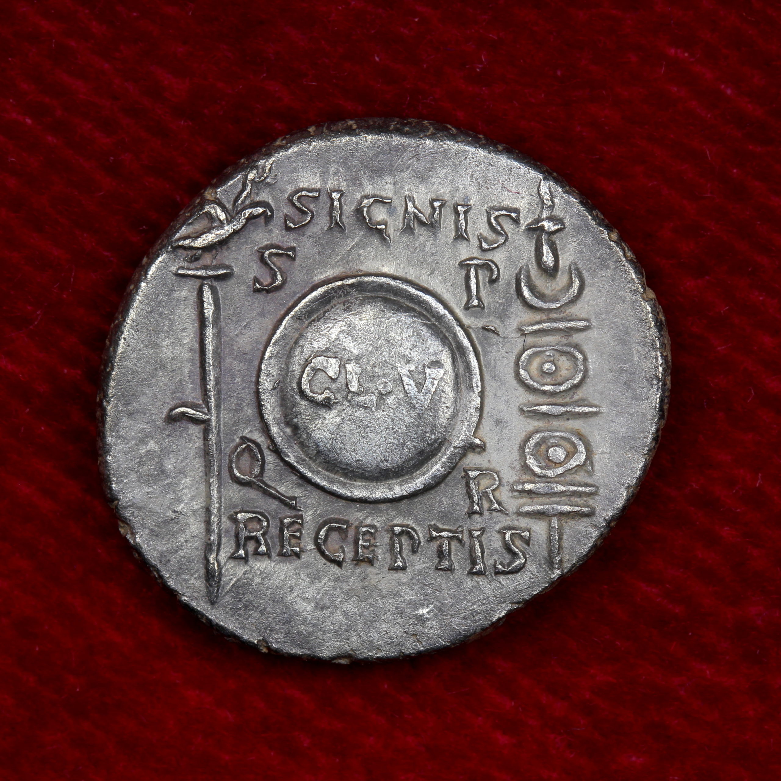 Augustus The Twelve Caesars Silver Denarius 27BC-14AD - Silbury Coins ...