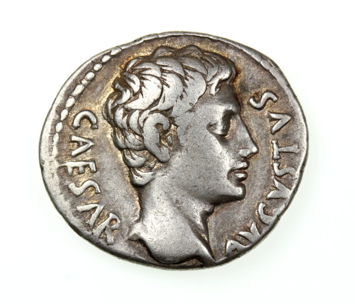 Augustus The Twelve Caesars Silver Denarius 27BC-14AD - Silbury Coins ...