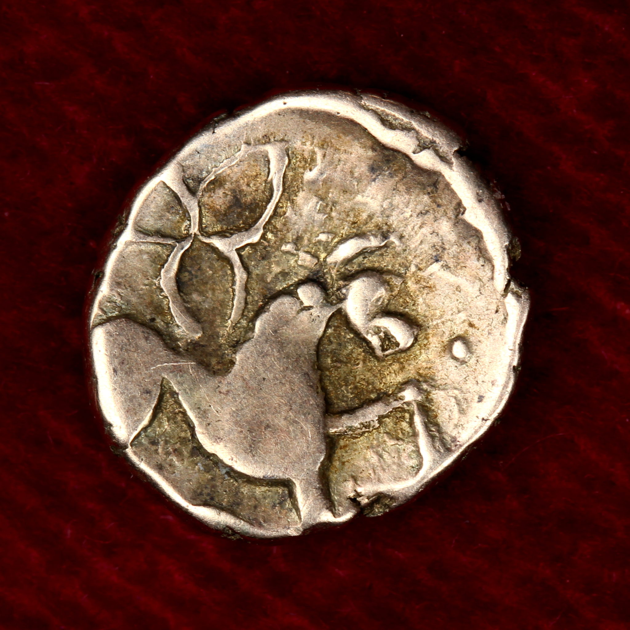 Iceni 1st Century BC Gold Quarter Stater Irstead Dubno, Excessively ...