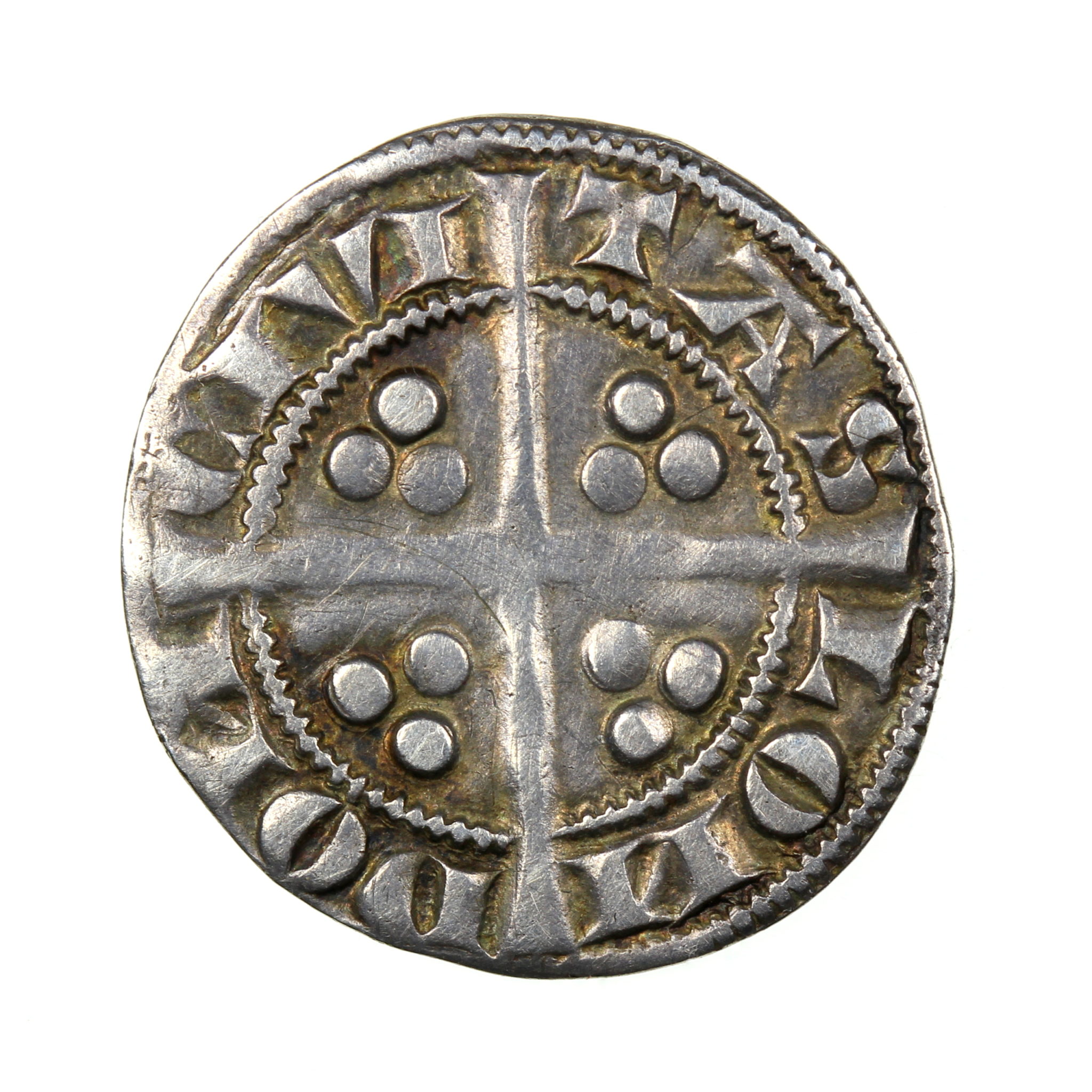 Edward I 1272-1307AD Silver Penny Long Cross Class 1c London mint ...