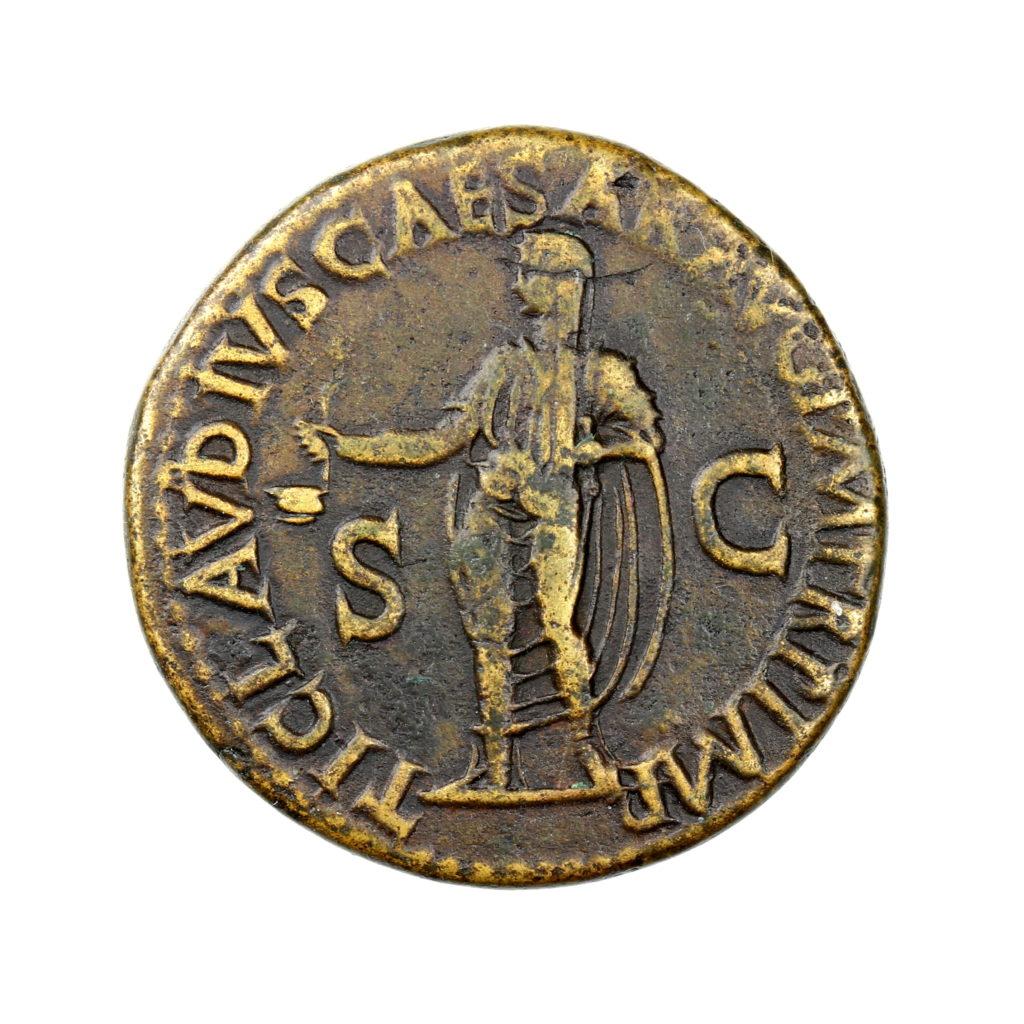 Antonia m. of Claudius 41-54AD Brass Dupondius - Silbury Coins ...