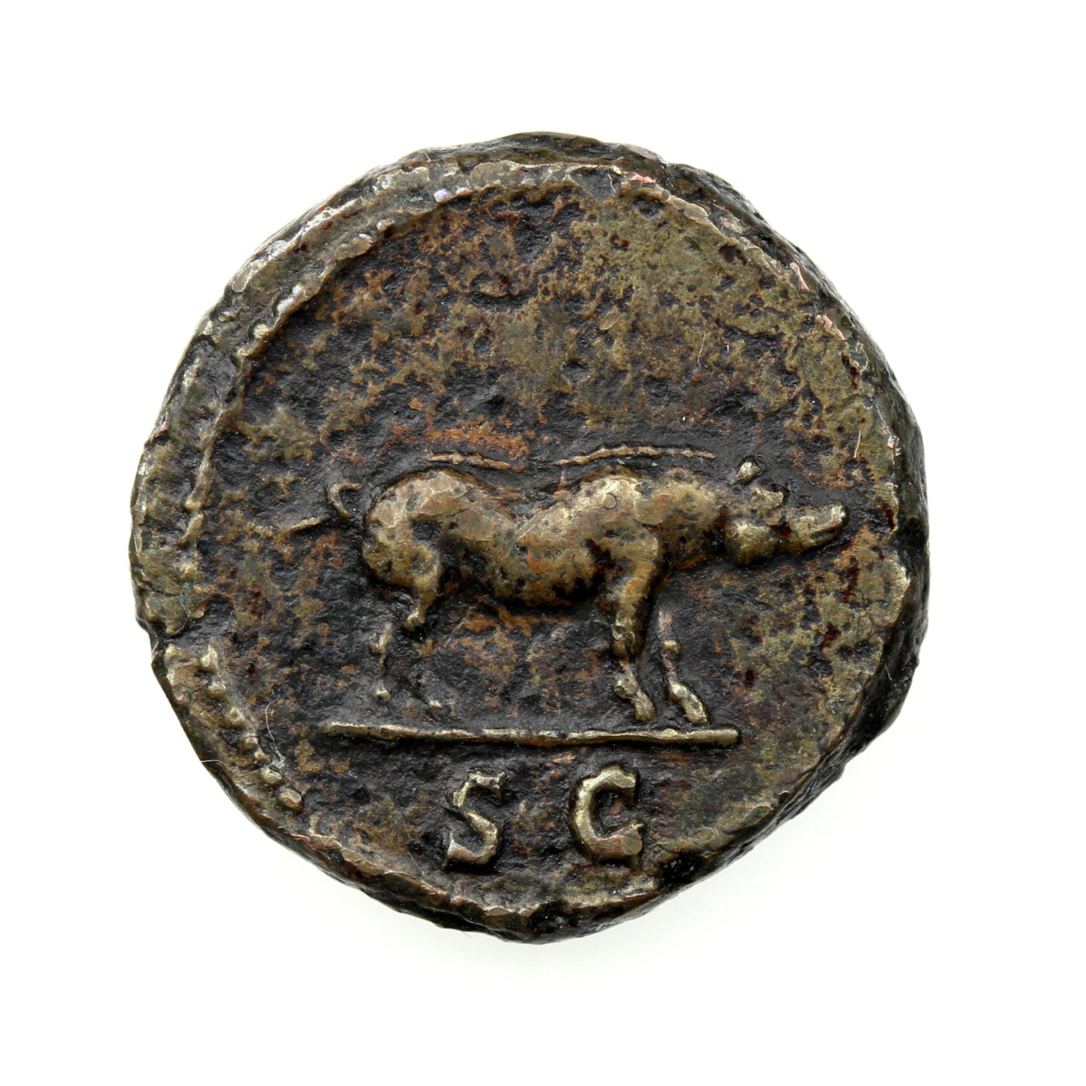 Trajan AD 98-117 Bronze Quadrans - Silbury Coins : Silbury Coins