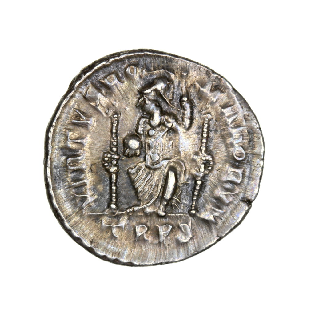 Magnus Maximus 383-388AD Silver Siliqua Trier mint - Silbury Coins ...