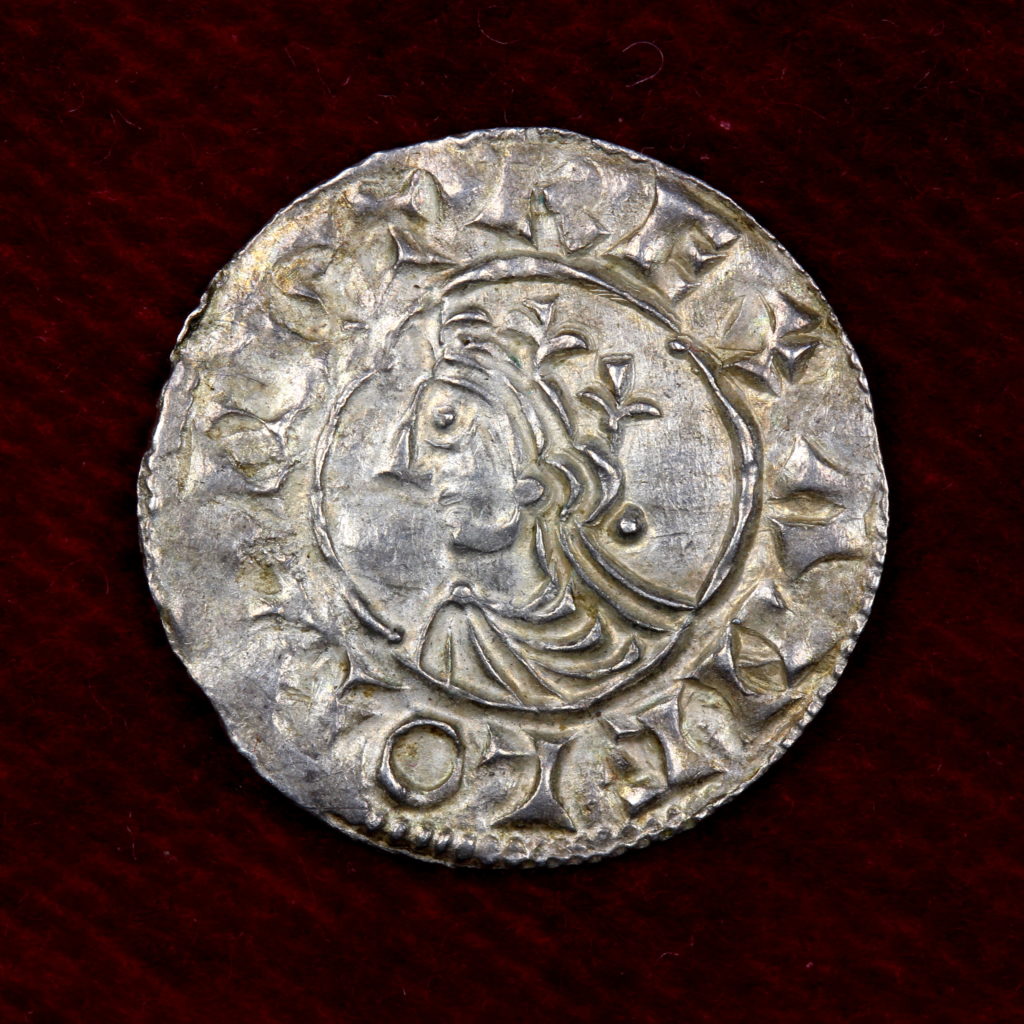 Cnut AD 1016-1035 Silver Penny Quatrefoil type, Cambridge - Silbury ...