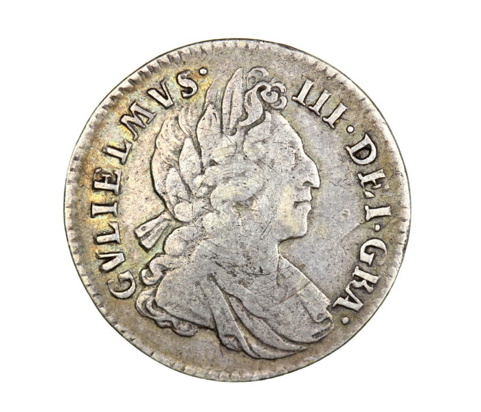 William III AD 1694-1702 Silver Fourpence AD 1700 Maundy Coinage ...