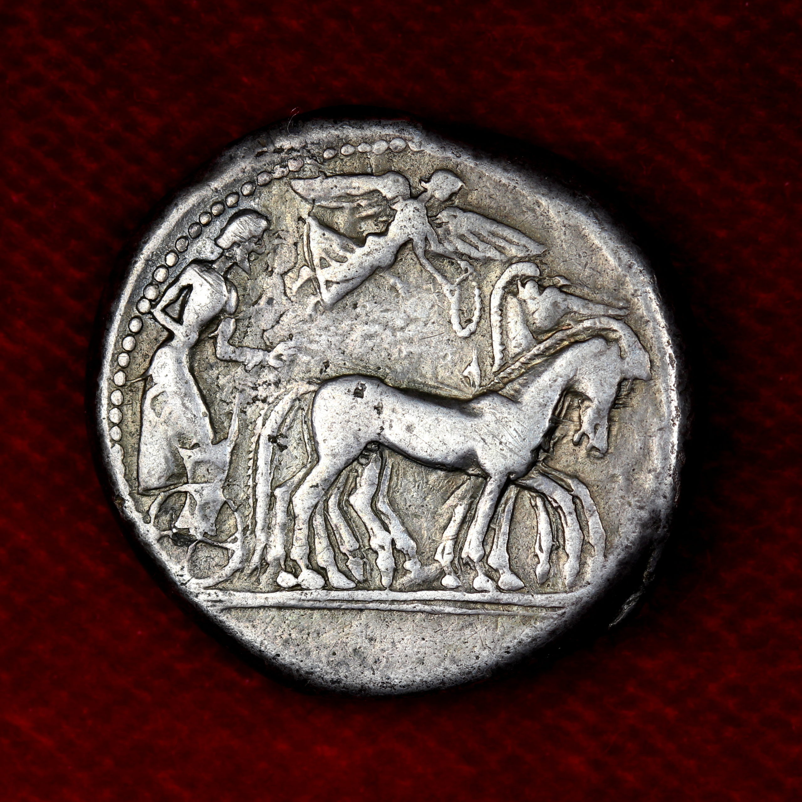 Sicily Syracuse Silver Tetradrachm 475-470BC Head of Arethusa - Silbury ...