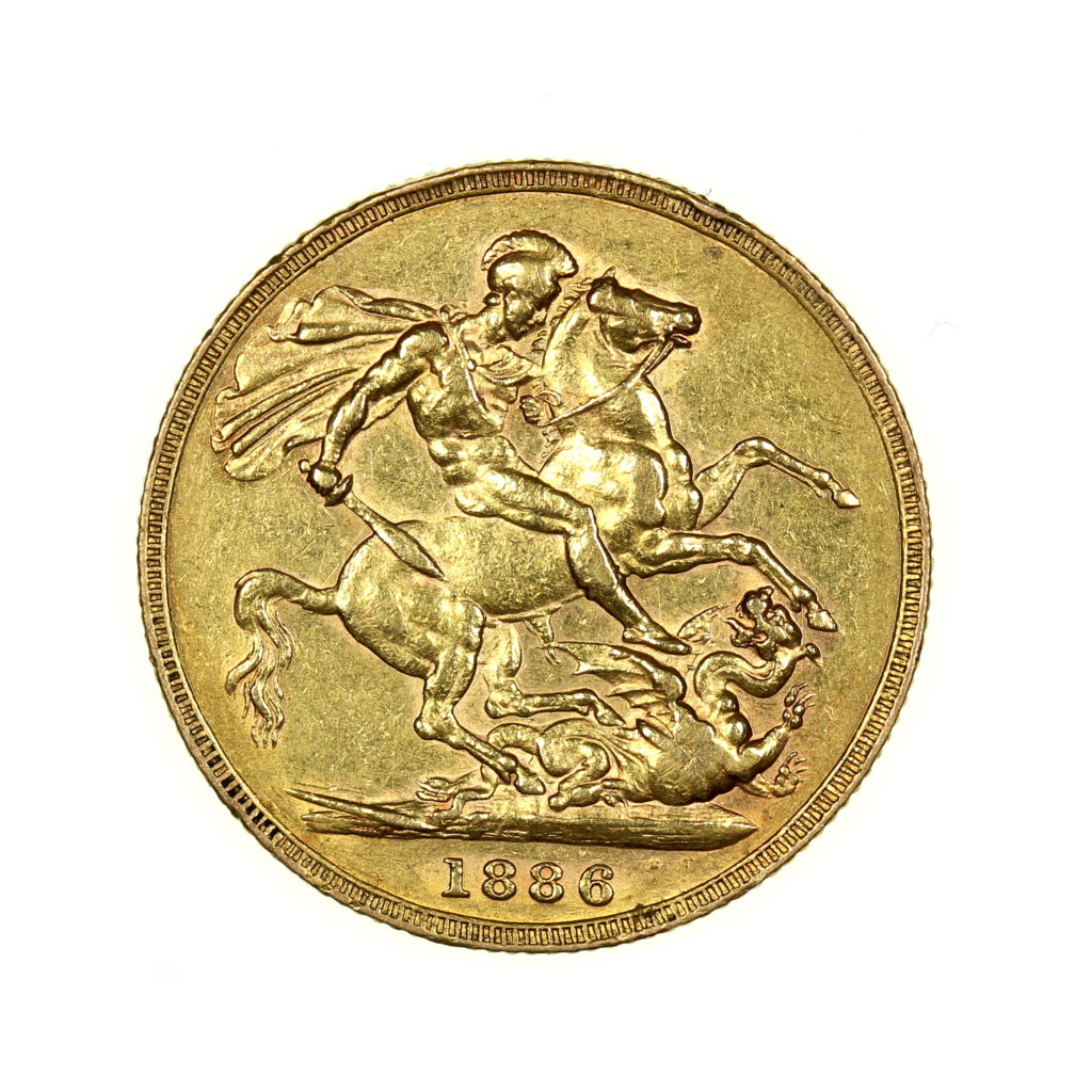 Victoria 1837-1901AD Gold Sovereign 1886AD Melbourne mint - Silbury ...