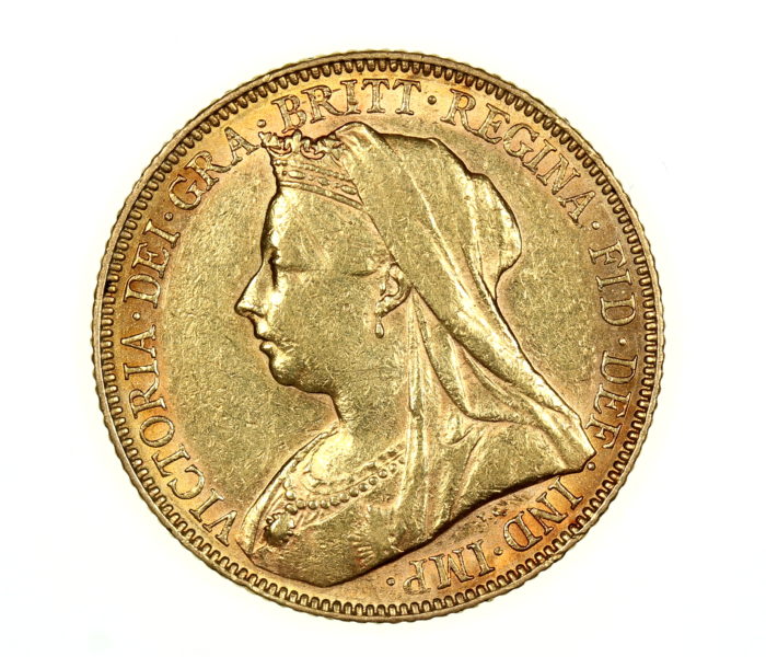 Victoria 1837-1901AD Gold Sovereign 1899AD London mint - Silbury Coins ...