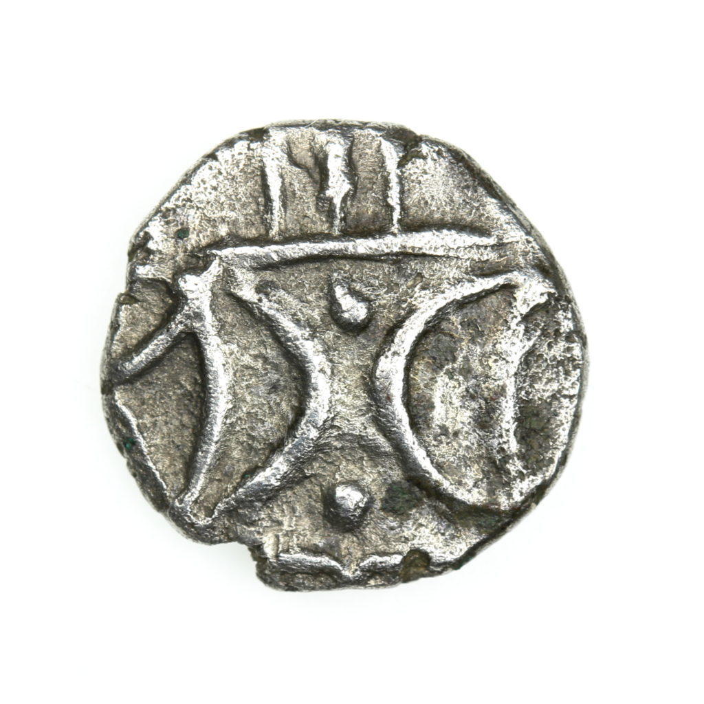 Iceni Ecen 10-43AD Silver Unit Ecen Symbol, extremely rare - Silbury ...