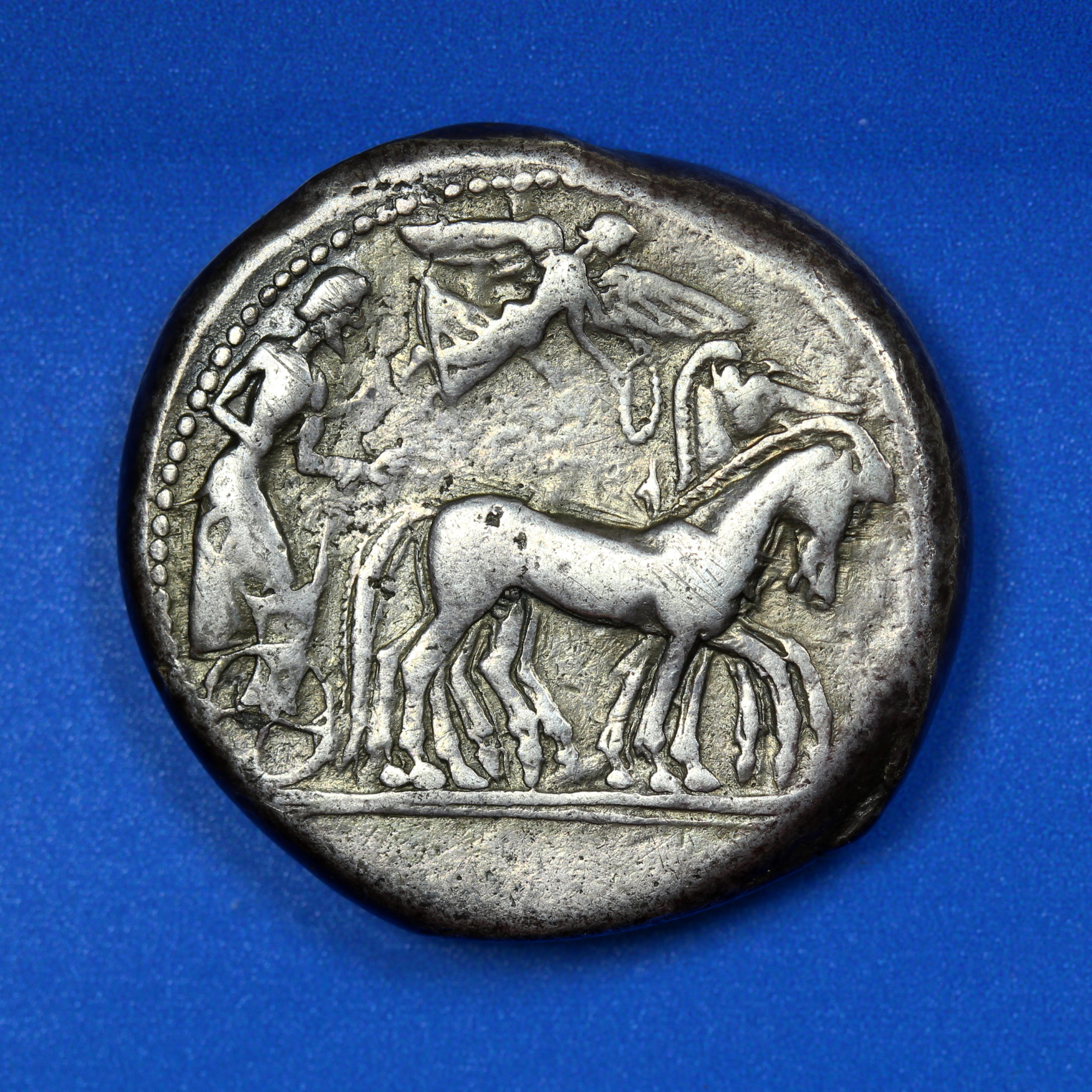 Sicily Syracuse Silver Tetradrachm 485-466BC Head of Arethusa - Silbury ...