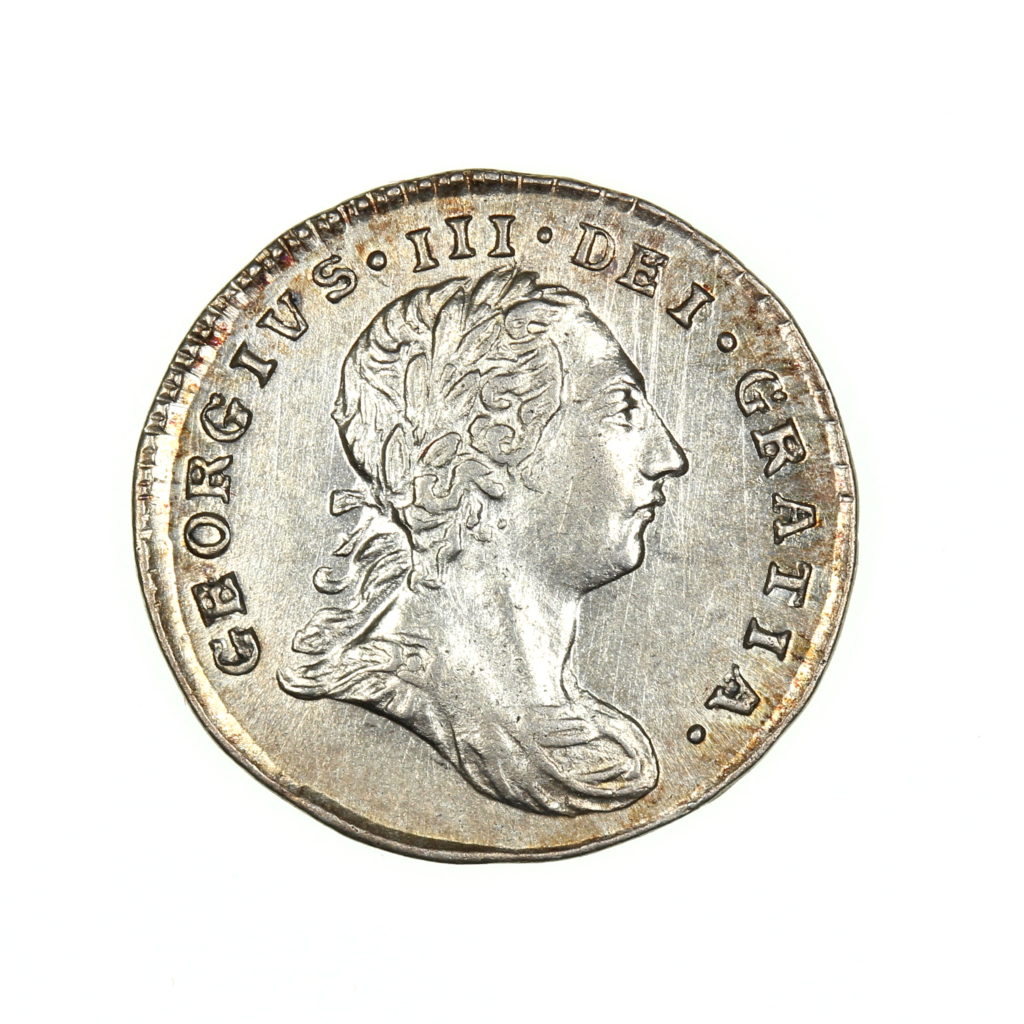 George III AD 1760-1820 Silver Twopence AD 1786 Maundy Coinage ...