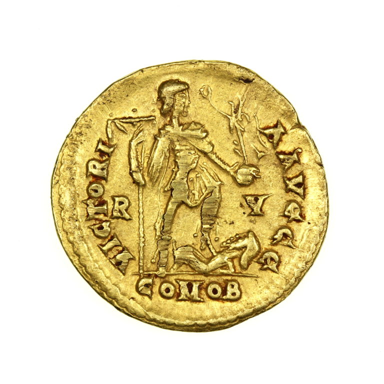 Honorius 393-423AD Gold Solidus Ravenna mint - Silbury Coins : Silbury ...