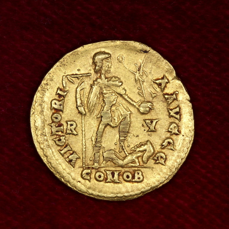 Honorius 393-423AD Gold Solidus Ravenna mint - Silbury Coins : Silbury ...