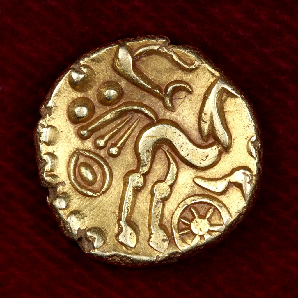 Regini & Atrebates 60-50BC Gold Stater Selsey Two Face type - Silbury ...