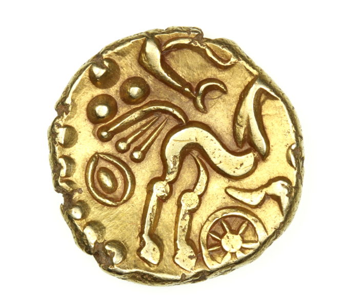 Regini & Atrebates 60-50BC Gold Stater Selsey Two Face type - Silbury ...