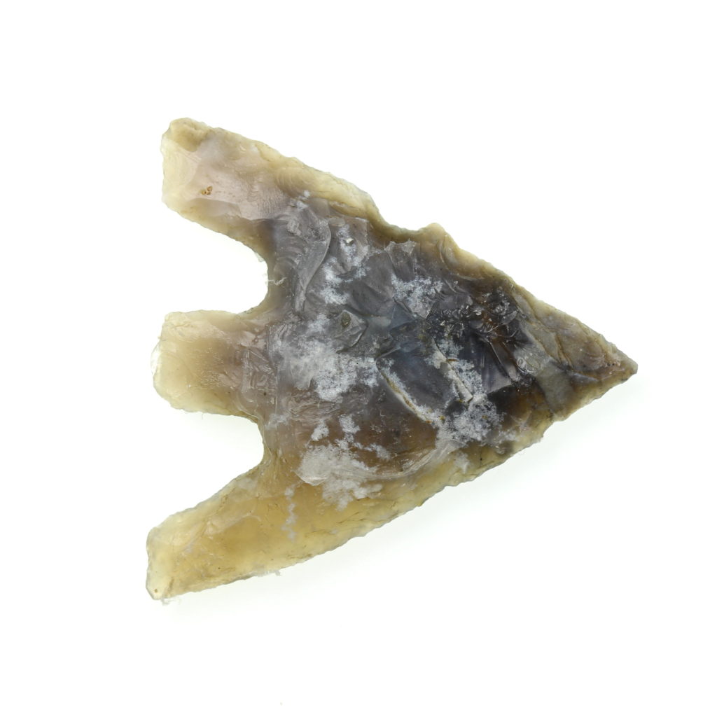 Neolithic 2500-1500BC Flint Barbed & Tanged Arrowhead - The Simon Camm ...
