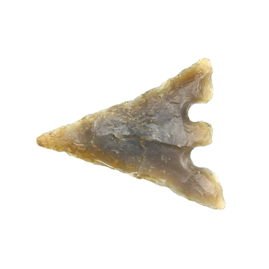 Neolithic 2500-1500BC Flint Barbed & Tanged Arrowhead - The Simon Camm ...