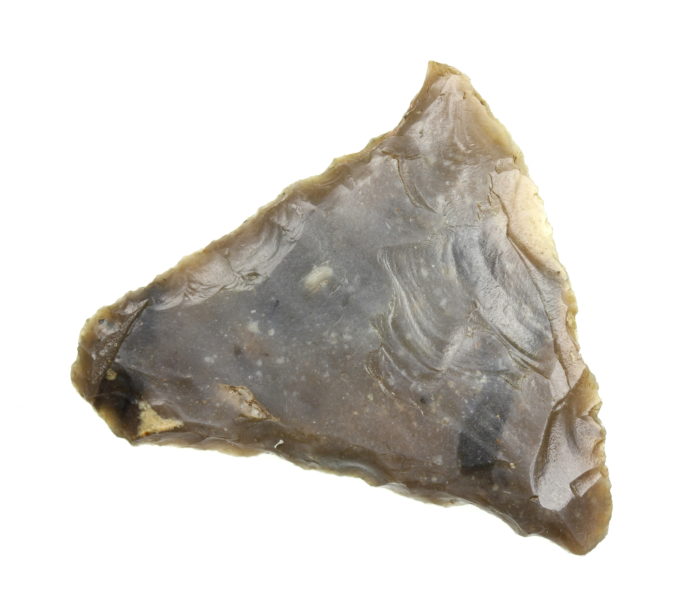 Neolithic 3500-2000BC Flint Transverse Arrowhead - The Simon Camm ...