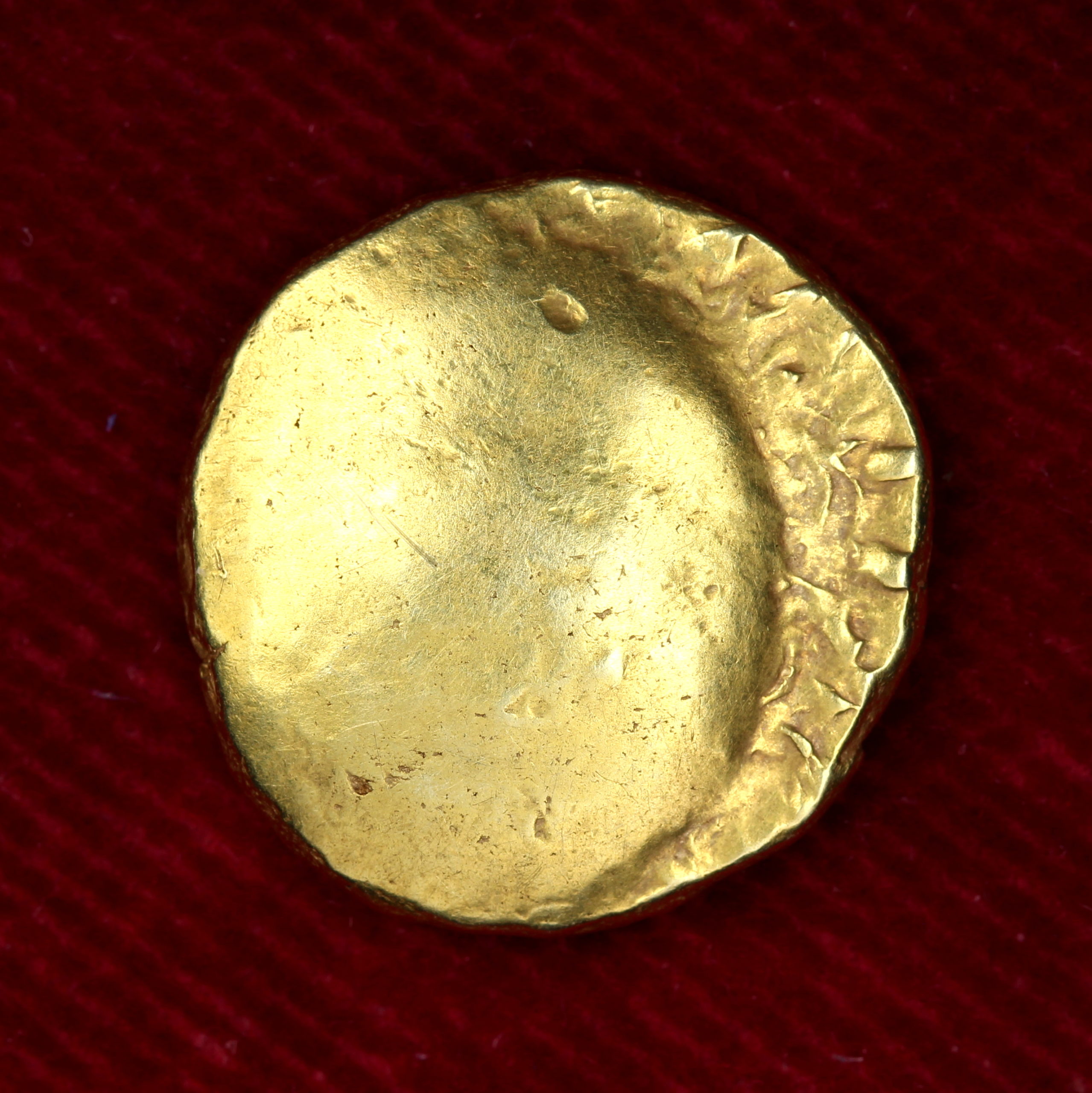 Gallo Belgic Gold Stater 50BC Ambiani E Gallic War Uniface - Silbury ...