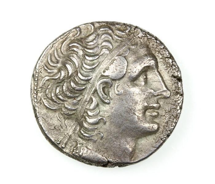 Ptolemaic Kingdom Ptolemy XII 55-51BC Silver tetradrachm Diademed Bust ...