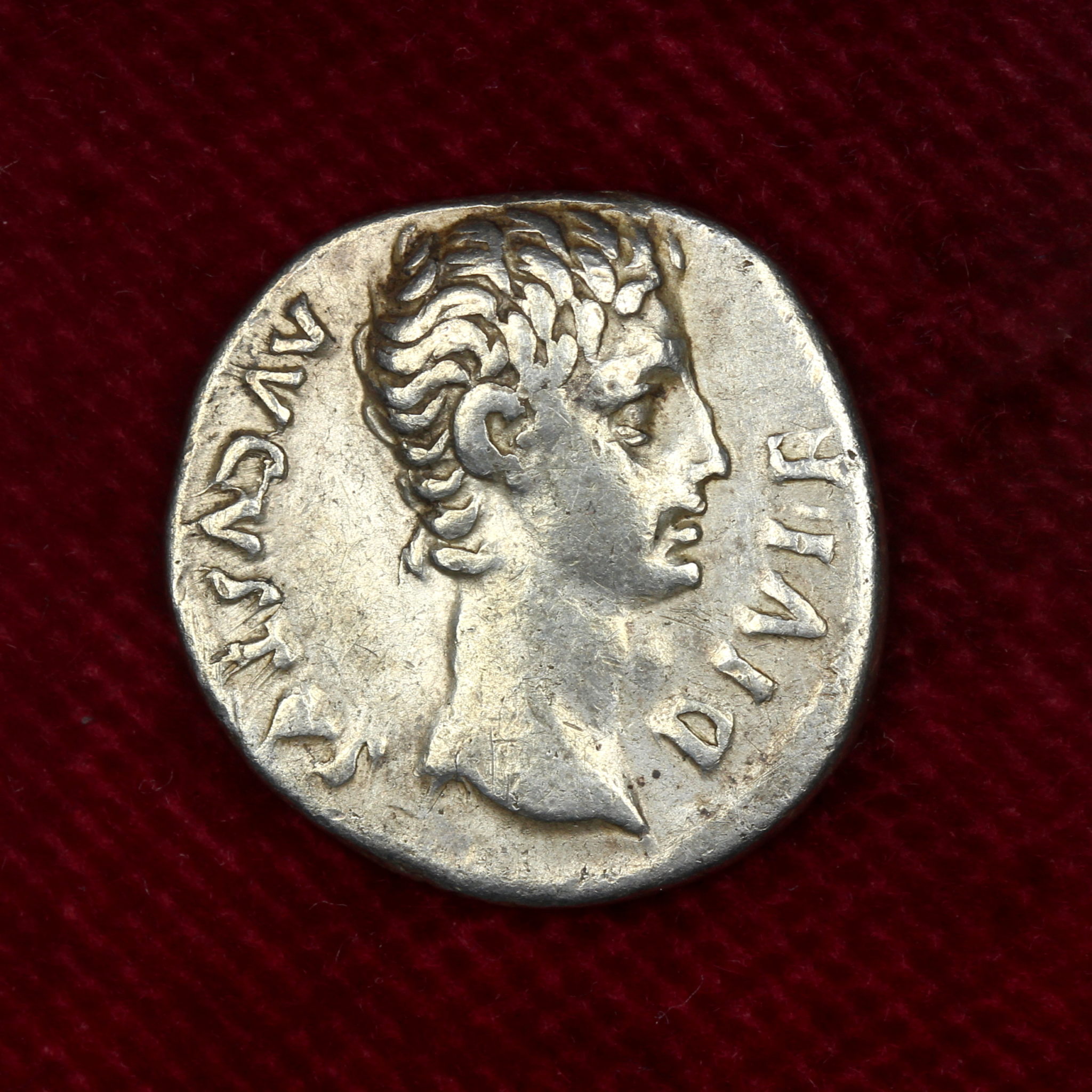 Augustus The Twelve Caesars 27BC-14AD Silver Denarius - Silbury Coins ...