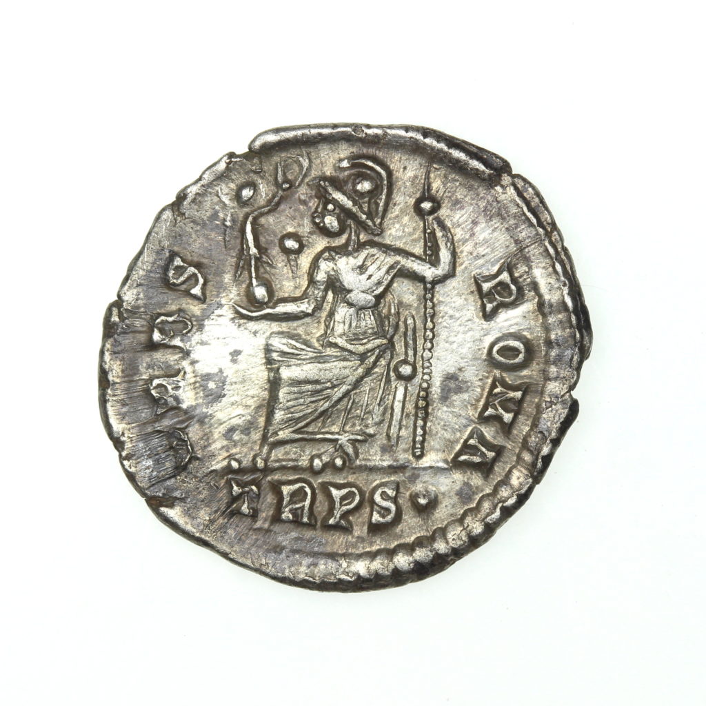 Valens AD 364-378 Silver Siliqua, Trier - Silbury Coins : Silbury Coins