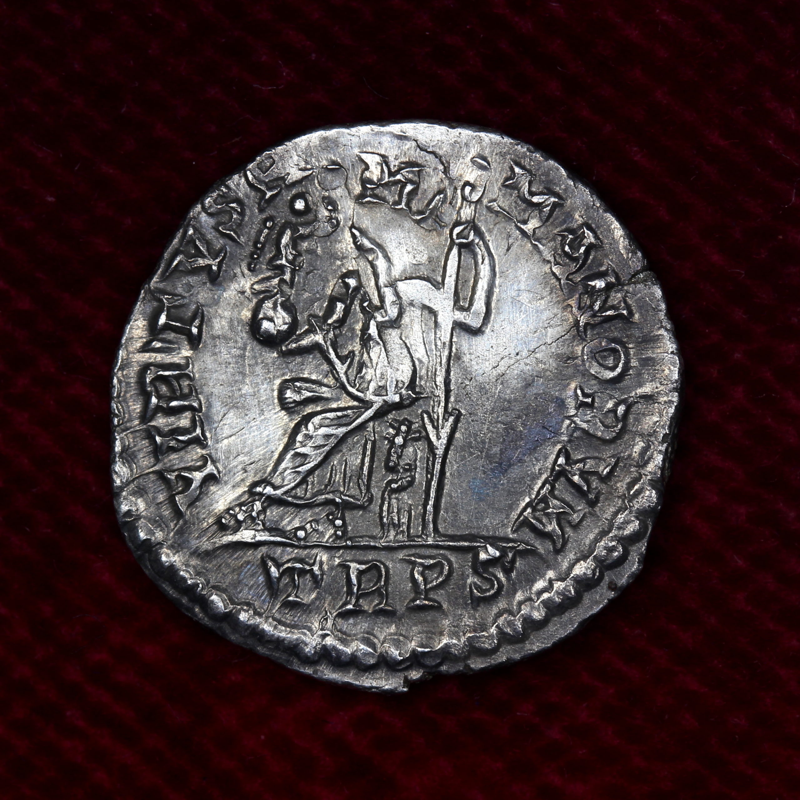 Eugenius 392-394AD Silver Siliqua, Trier - Silbury Coins : Silbury Coins