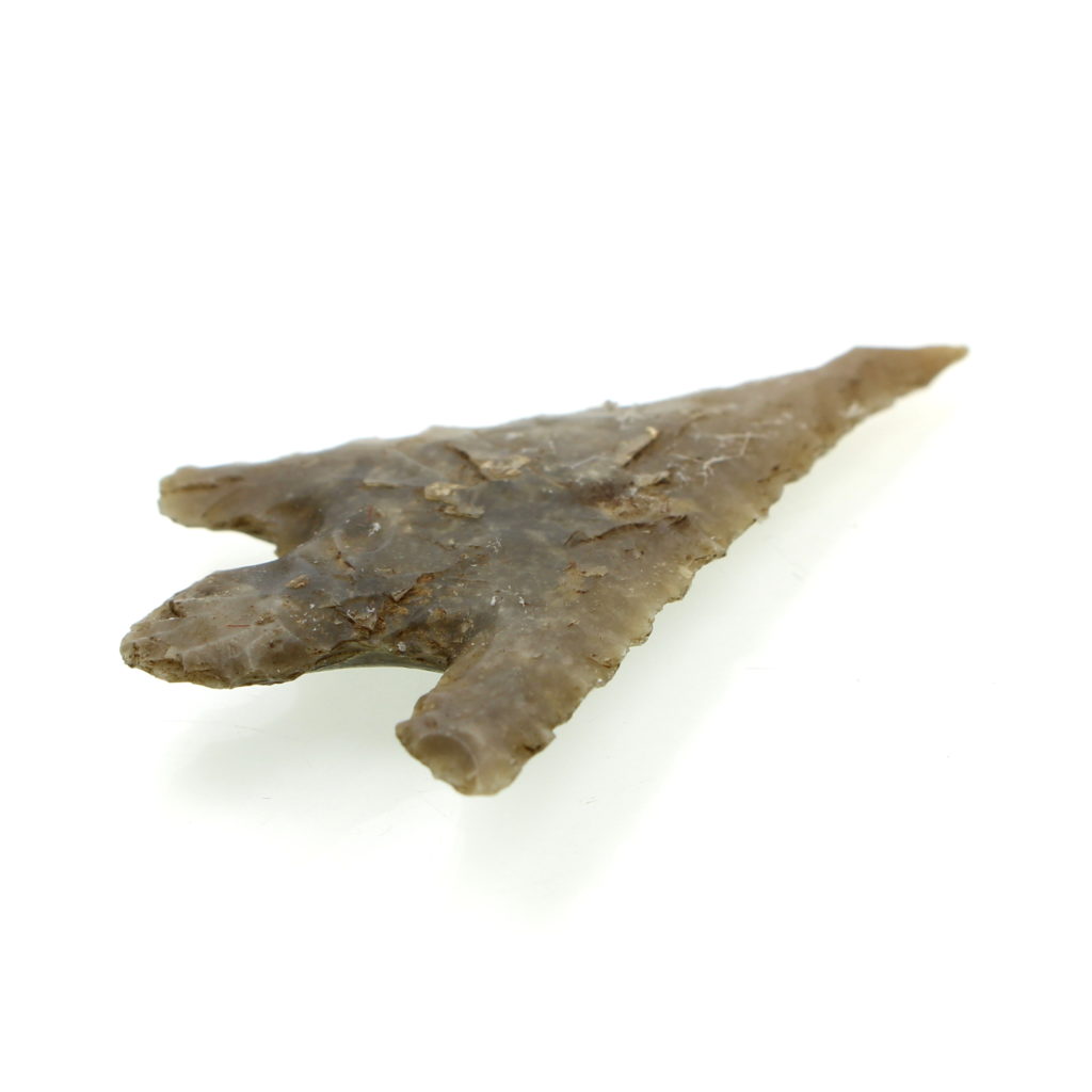 Bronze Age 2500-1500BC Flint Barbed & Tanged Arrowhead - The Simon Camm ...