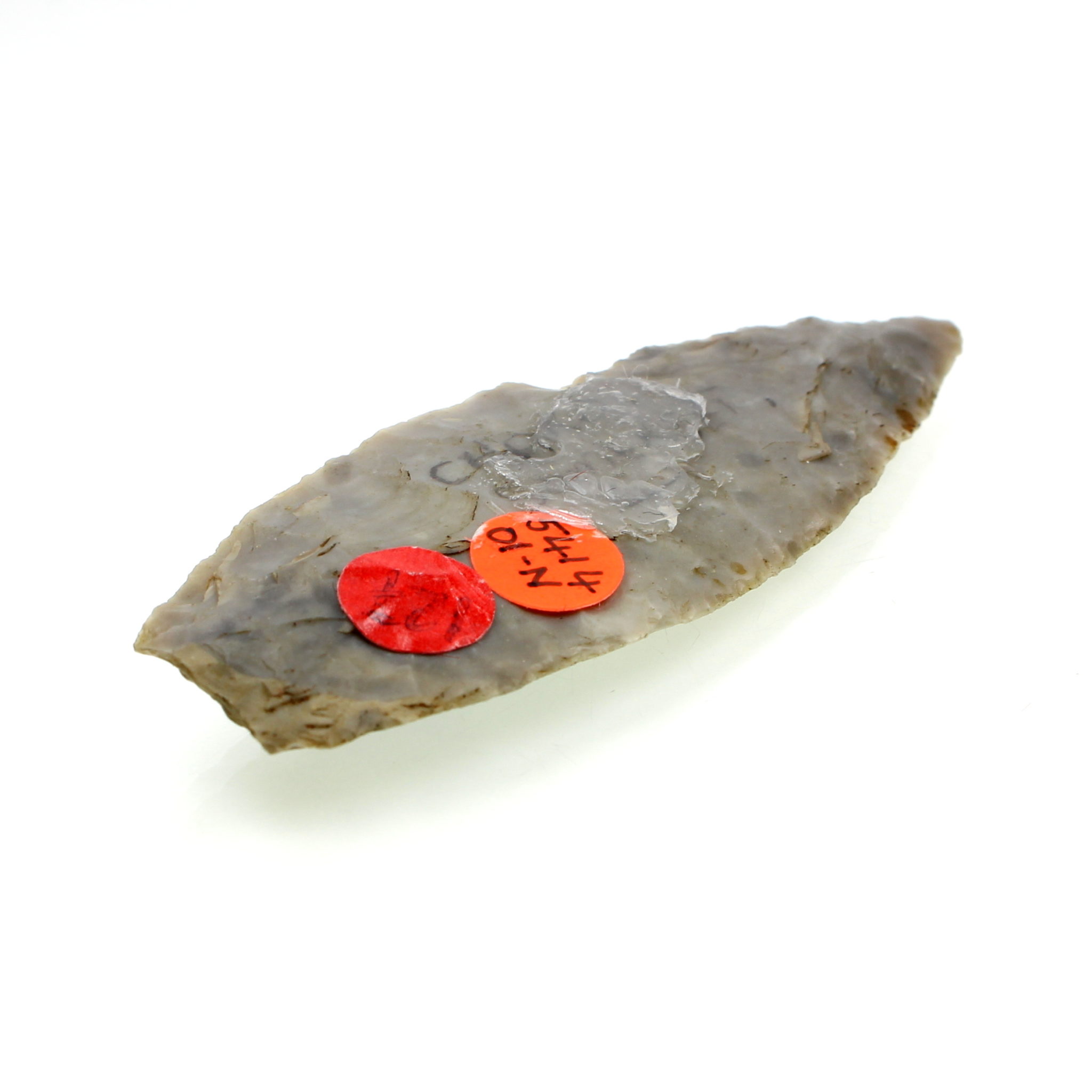Neolithic 3500-2000BC Flint Hollow Base Arrowhead - The Simon Camm ...