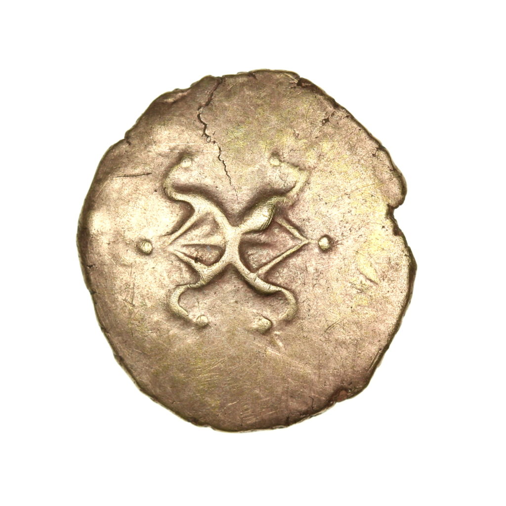 Catuvellauni & Trinovantes Addedomaros 45-25BC Gold Quarter Stater ...