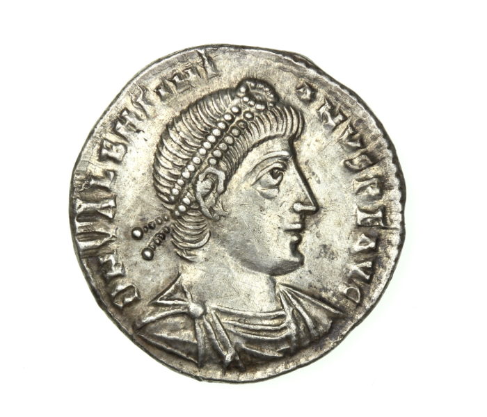 Valentinian I AD 364-375Silver Siliqua Rome - Silbury Coins : Silbury Coins