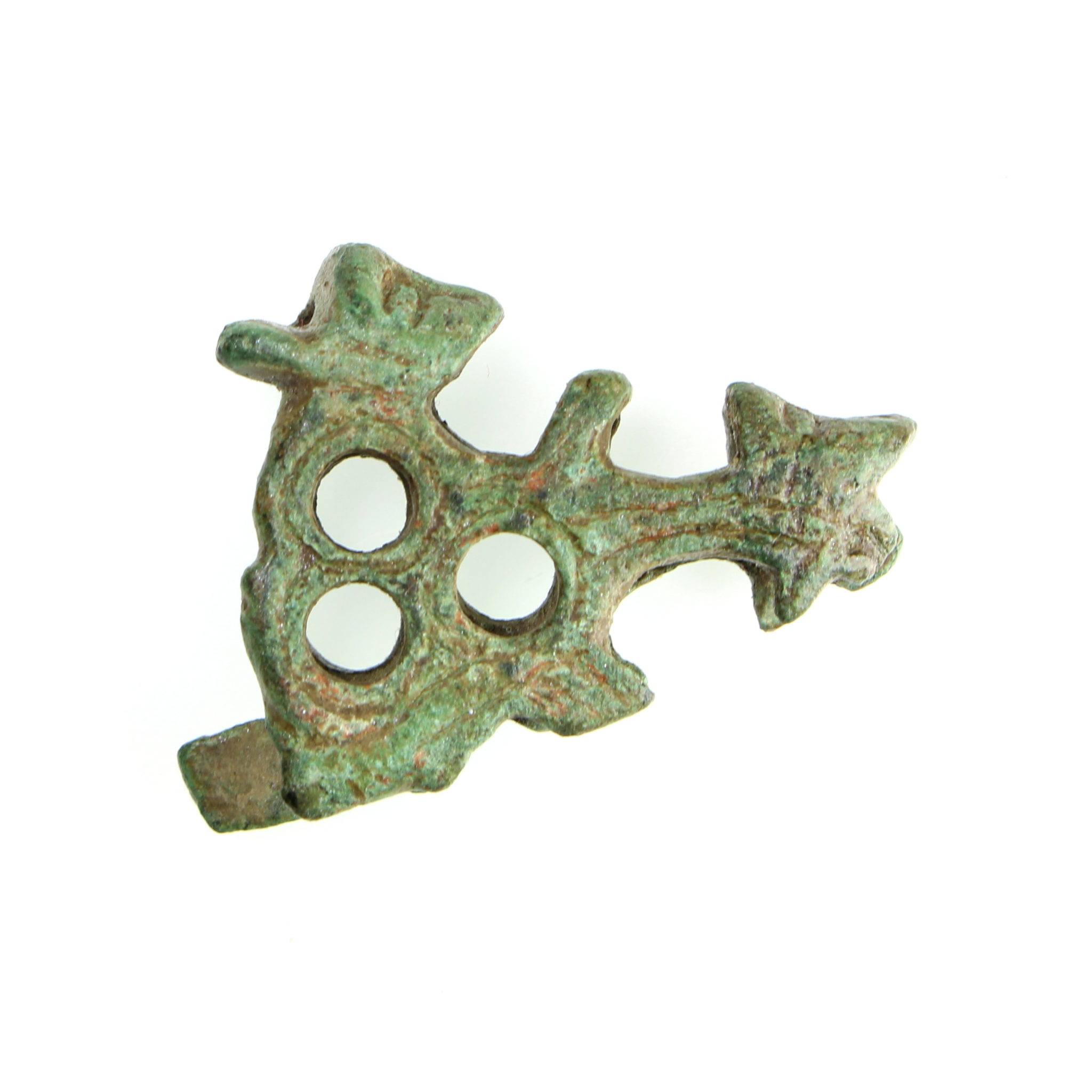 Anglo-Viking Bronze Dagger Chape Zoomorphic design 9th/10th Century AD ...