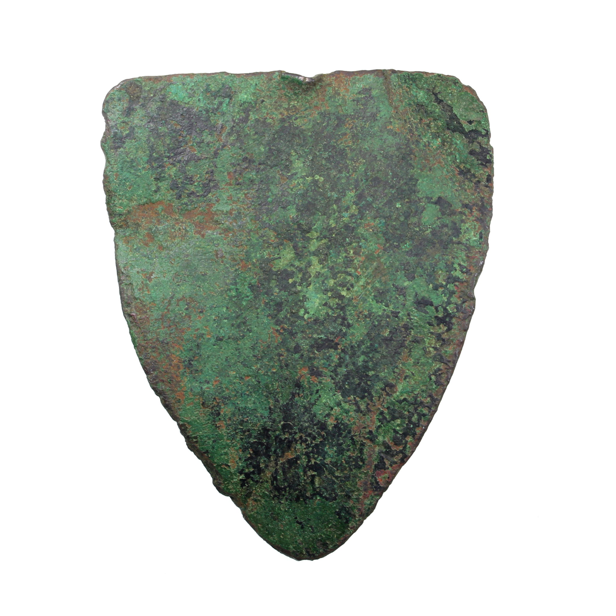 Medieval Large Enamelled Bonze Heraldic Shield Saltire design, blue ...