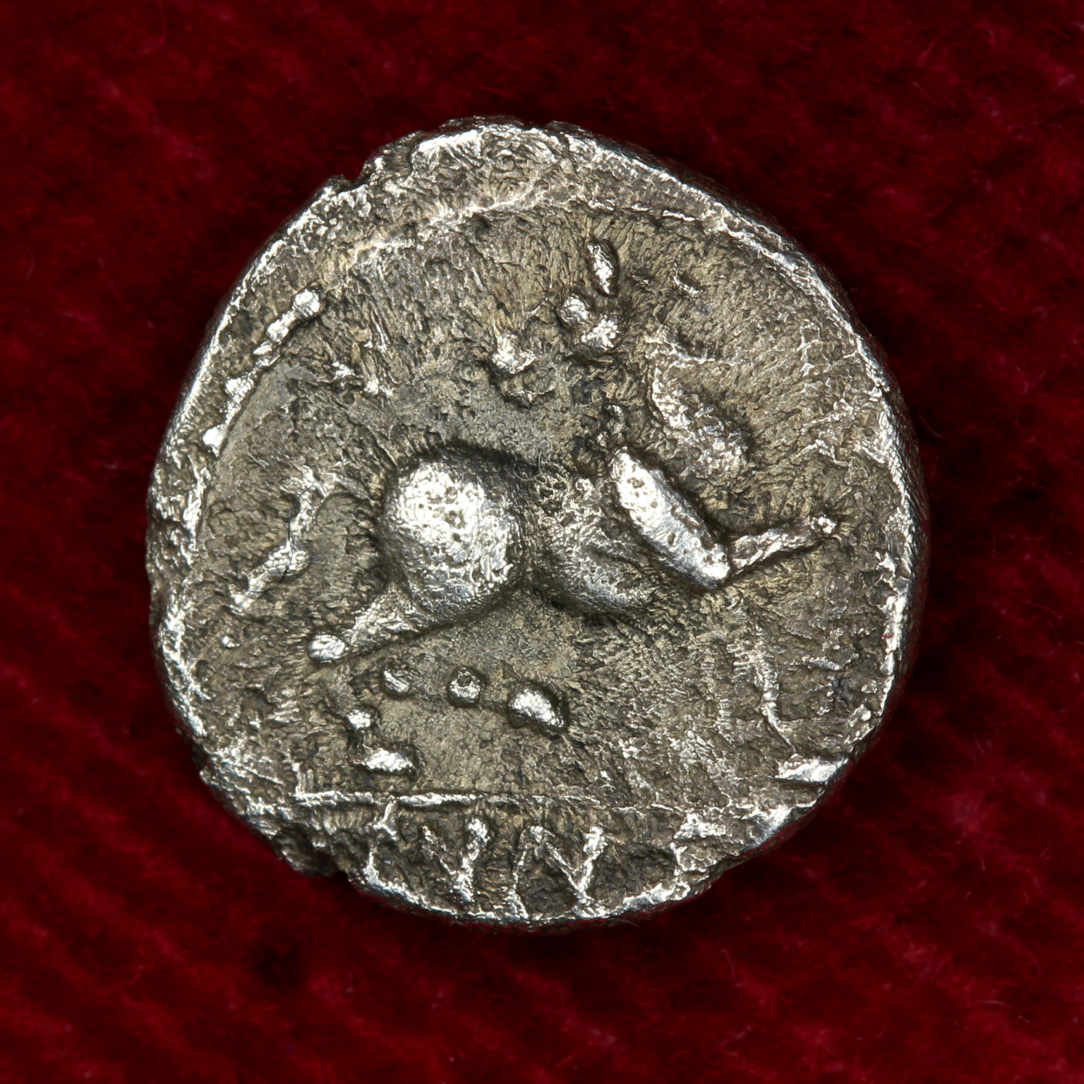 Catuvellauni & Trinovantes Cunobelinus AD 8-41 Silver Unit Cunobelinus ...