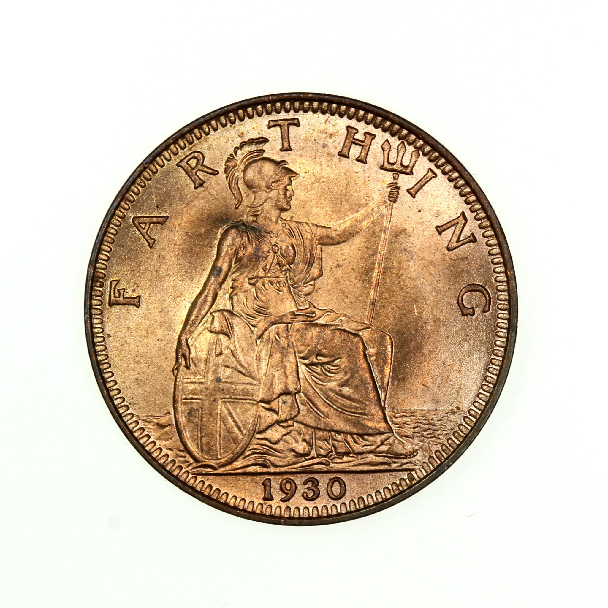 George V AD 1910-1936 Bronze Farthing AD 1930 - Silbury Coins : Silbury ...