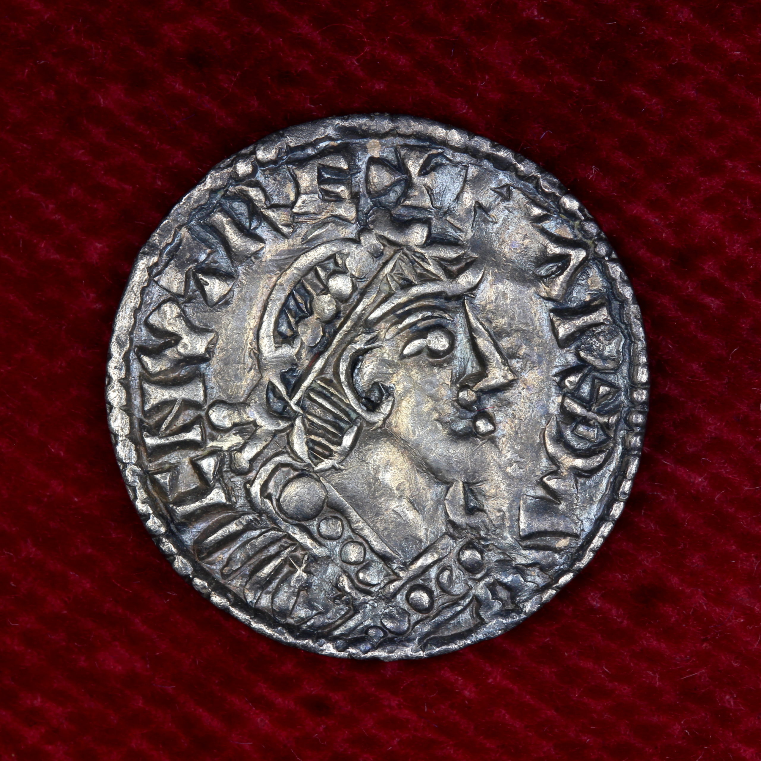 Harthacnut AD 1035-1042 Silver Penny Jewel Cross type, Winchester ...